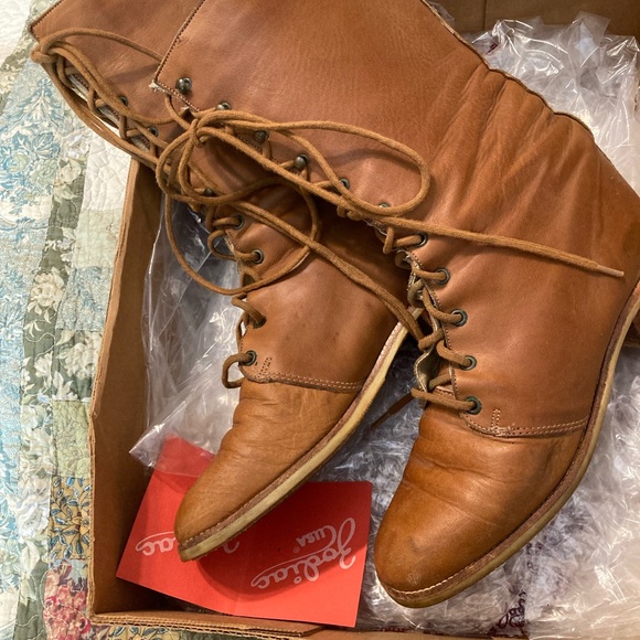 Zodiac | Shoes | Zodiac Vintage Leather Lace Up Boots | Poshmark
